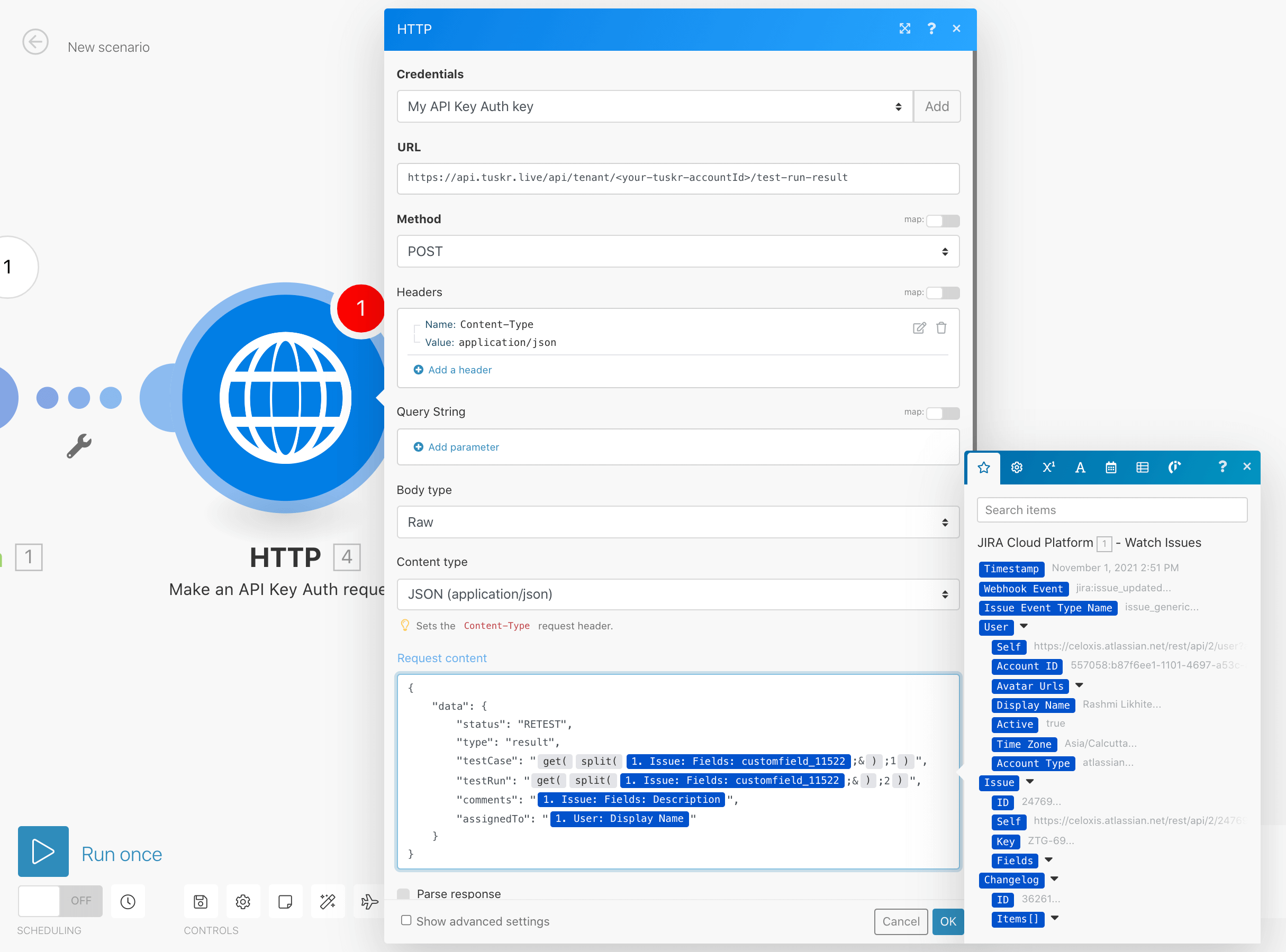 Integrating with JIRA using Integromat — Tuskr™